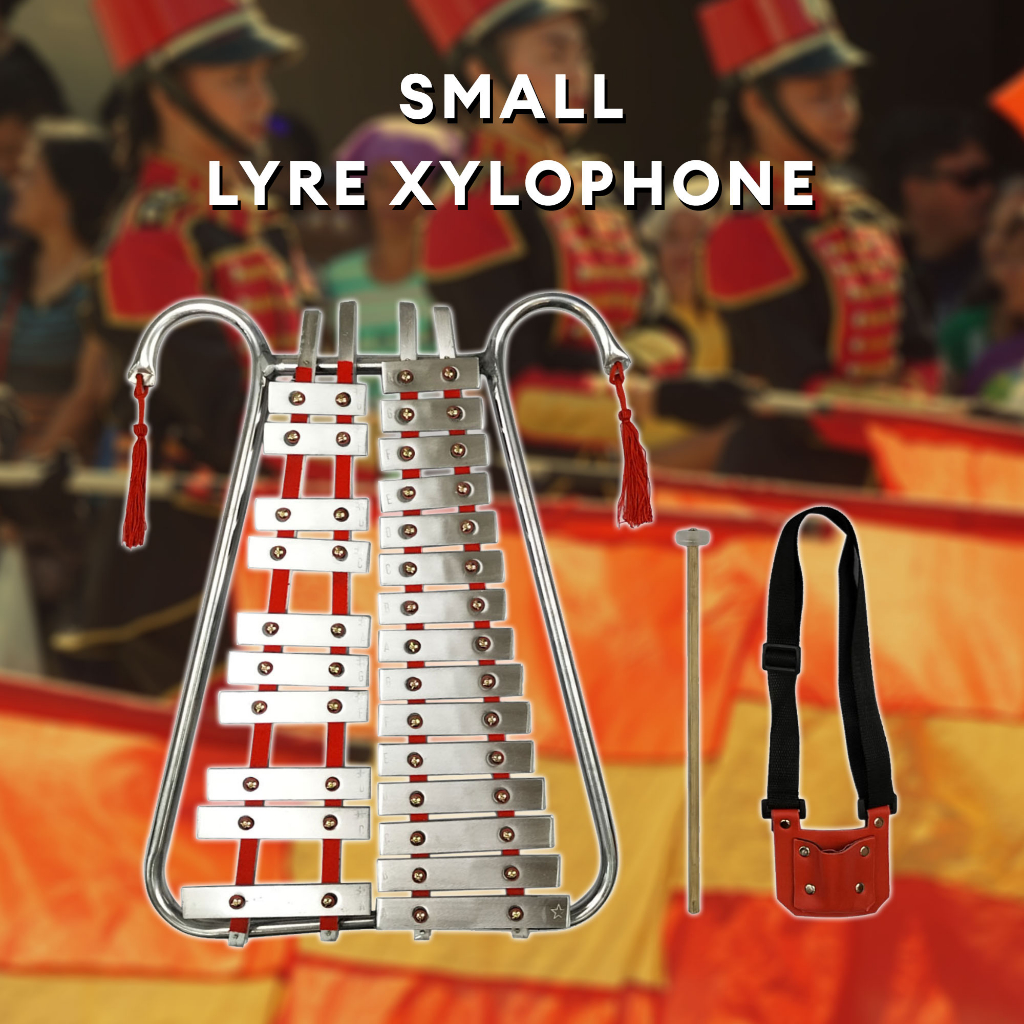 LYRE XYLOPHONE - (Small) with Free Bag, Lyre Beater, Strap | Shopee ...