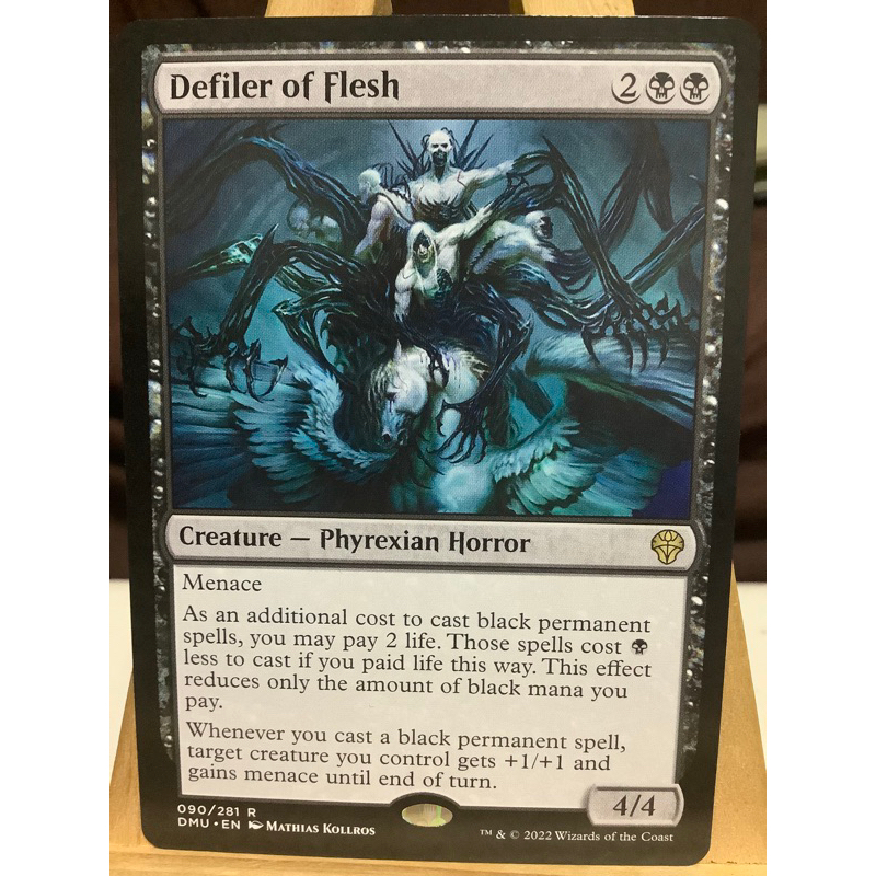 MAGIC: The Gathering - Defiler of Flesh (Dominaria United) | Shopee ...