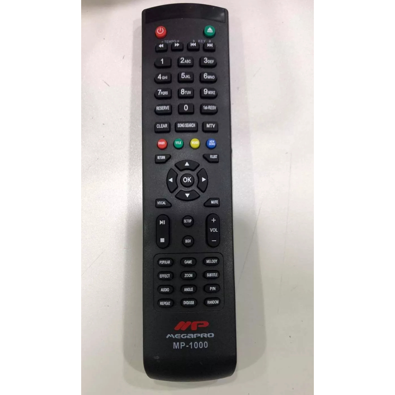 Megapro Karaoke Player Handheld Remote for MP-1000/MP-1000 PRO/DX-2 Origina-Brand New | Shopee ...