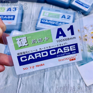 Card case B1,B2,B3,B4,A1,A2,A3 Hard Vinyl Chloride Card case Card ...