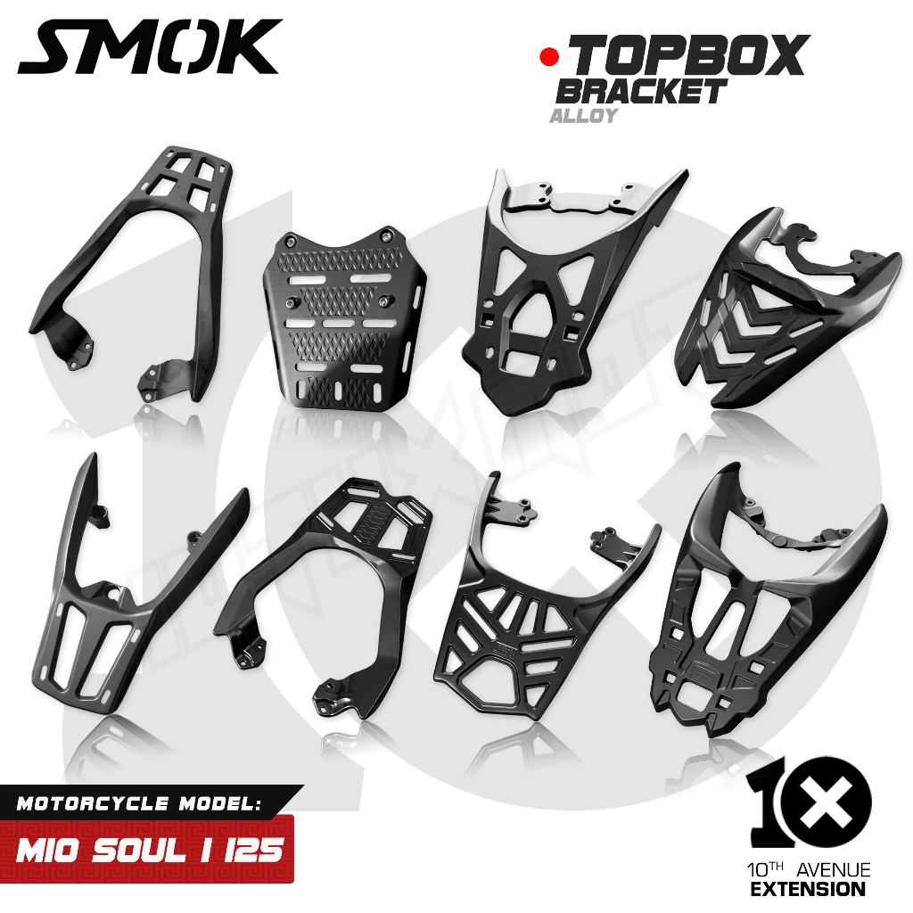 10THX SMOK Top Box Bracket for Click, Beat, Scoopy, Genio, Sniper, Mio ...