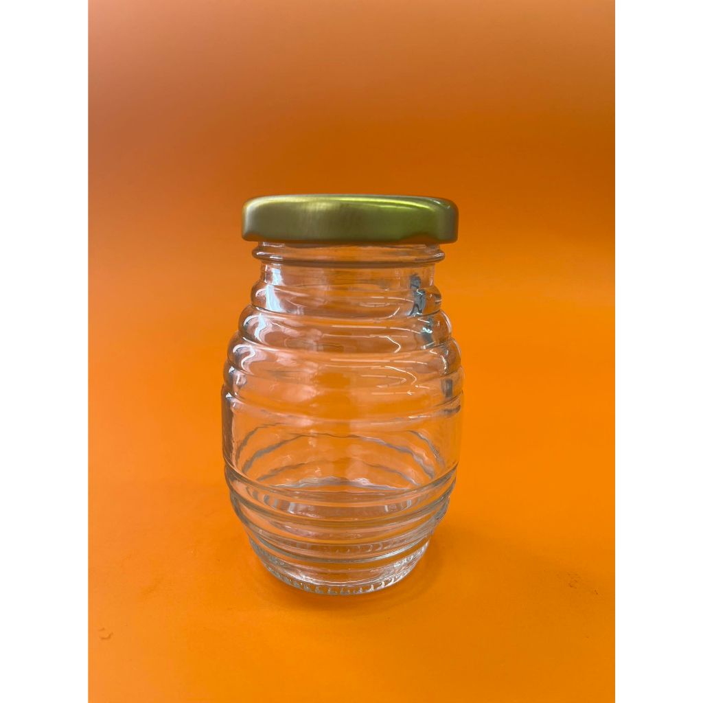 24Pcs 100ml Bubuyog Glass Jar 5.3CM X5.3CM X8CM With Free Seal | Shopee ...