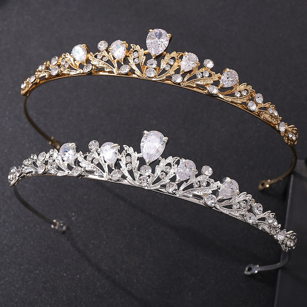 Princess Crystal Tiaras And Crowns Headband Women Girls Bridal Prom ...