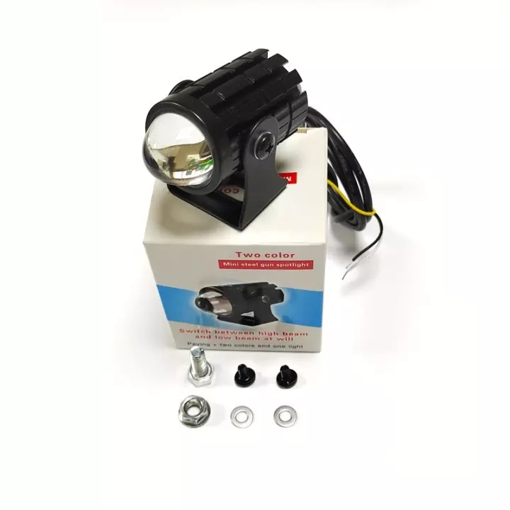 Mini Driving Lights led White+Yellow waterproof V9 light One Pair 3 ...