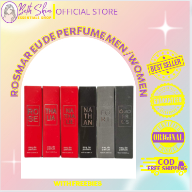Rosmar Eu De Parfum 10ml Perfume 6 Scents Rose Nathalie Nathalia Fort ...