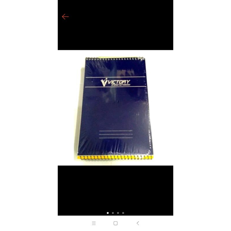Victory 60Leaves STENO NOTEBOOK (10pcs pack) | Shopee Philippines