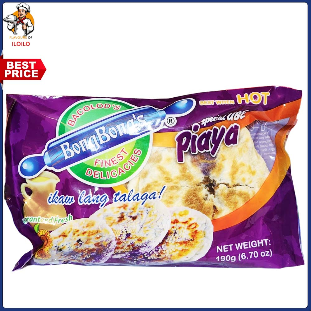Piaya Ube Mini Pack | Bongbong's Finest Delicacies | 5 Pieces Per Pack ...