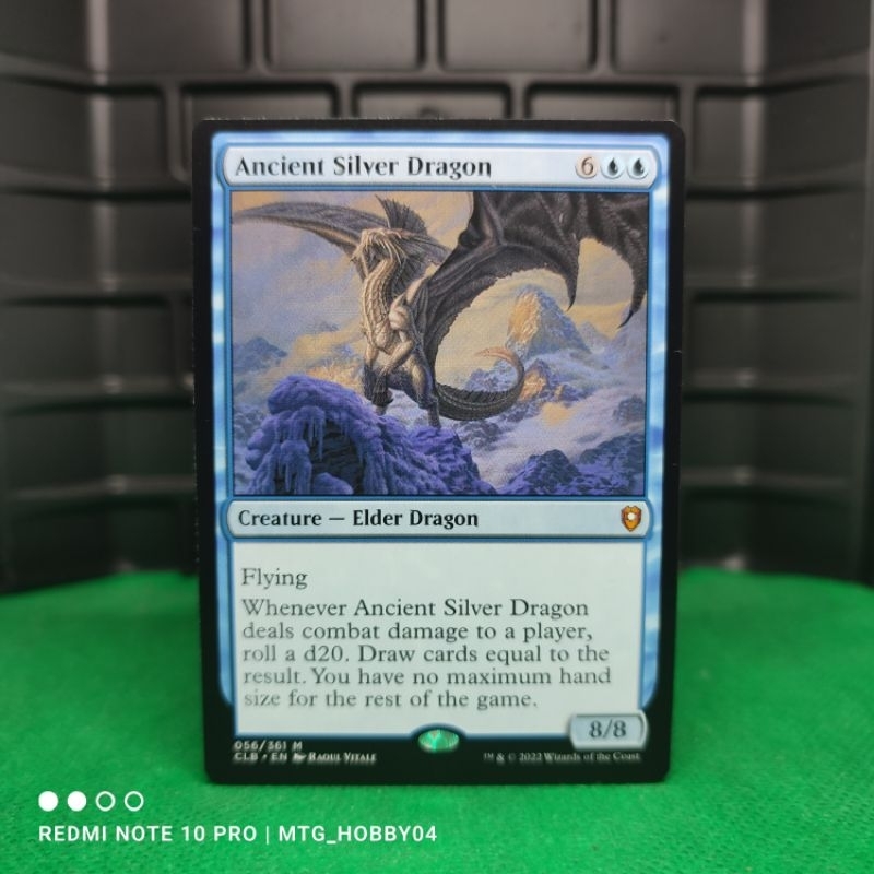 Ancient Silver Dragon - mtg baldurs gate | Shopee Philippines