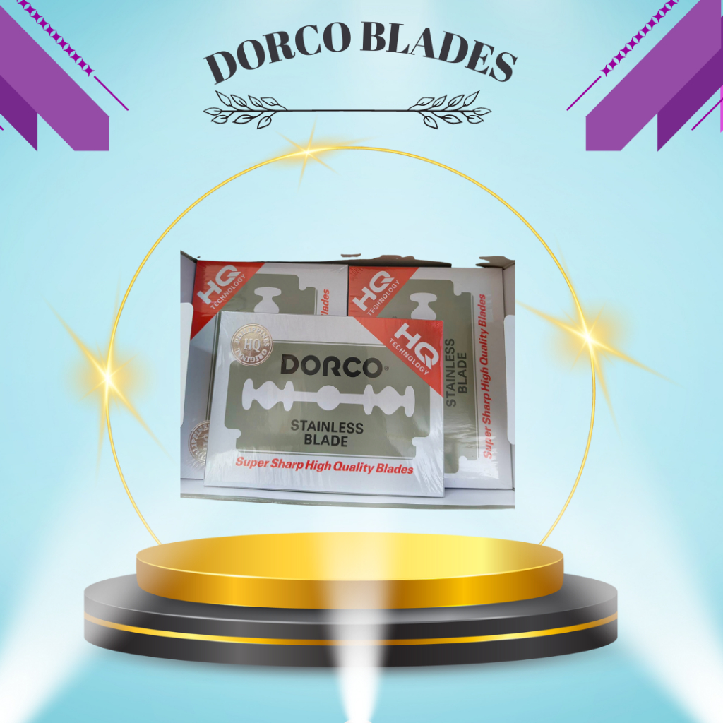 Original Dorco stainless blade 1box/10pcs | Shopee Philippines