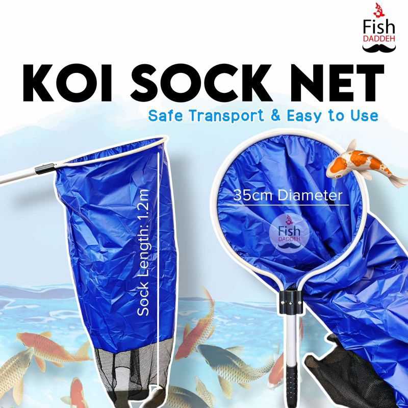 Fishnet Koi Sock Pond Net (35cm diameter) | Shopee Philippines