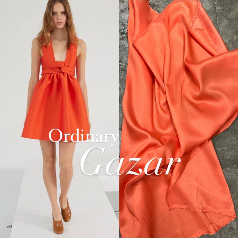 Ordinary Gazar Tela for Gown 60” (Per Yard) | Shopee Philippines