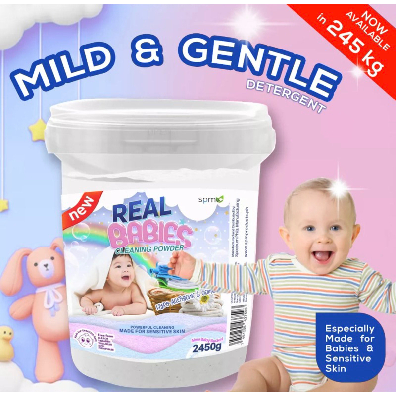 REAL BABIES DETERGENT 2.45kg with Free scoop | Shopee Philippines