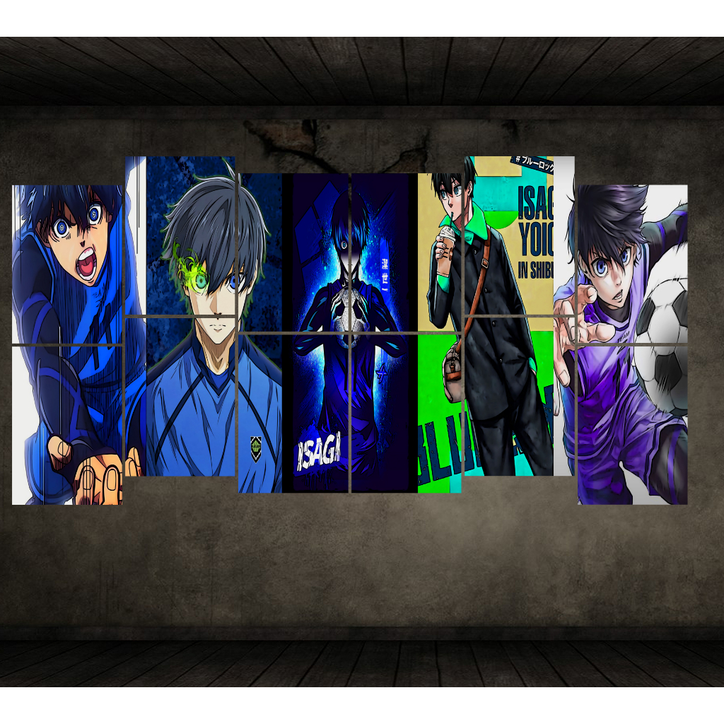 Isagi wallpaper puzzle poster blue lock anime | Shopee Philippines