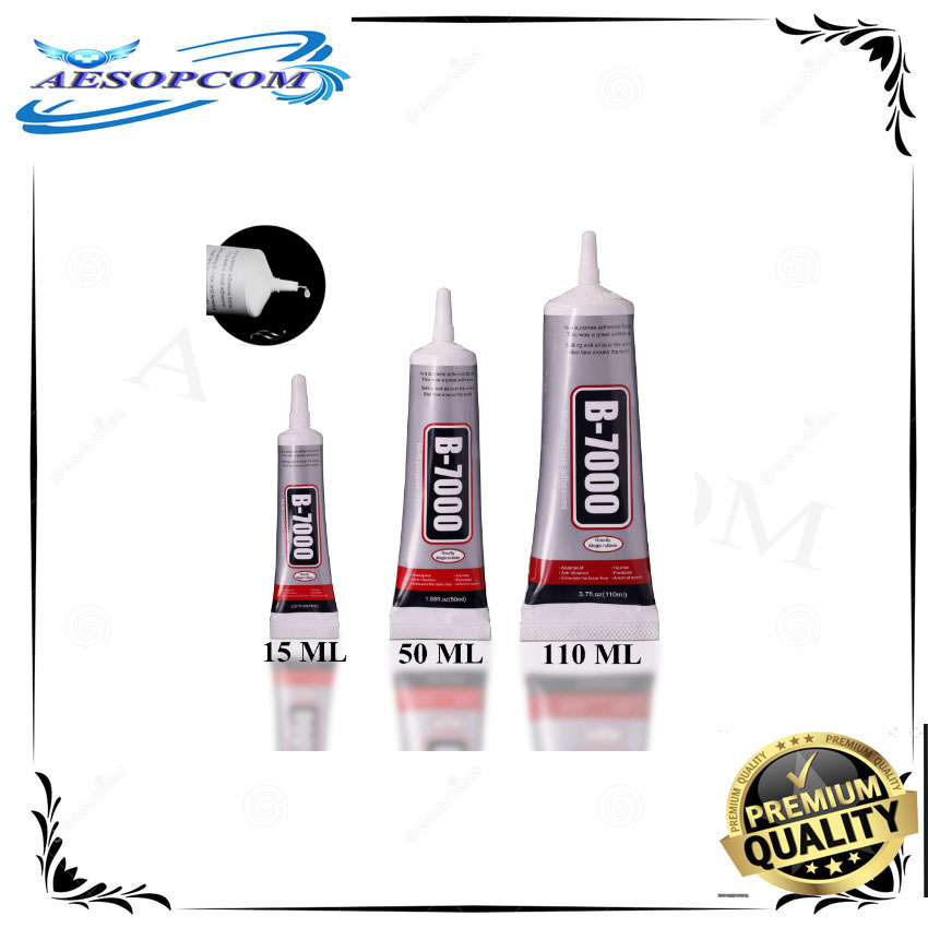 B7000 Glue 15ml 50ml 110ml Multi Function Adhesive Epoxy Resin Glass Touch Screen Cell Phone ...