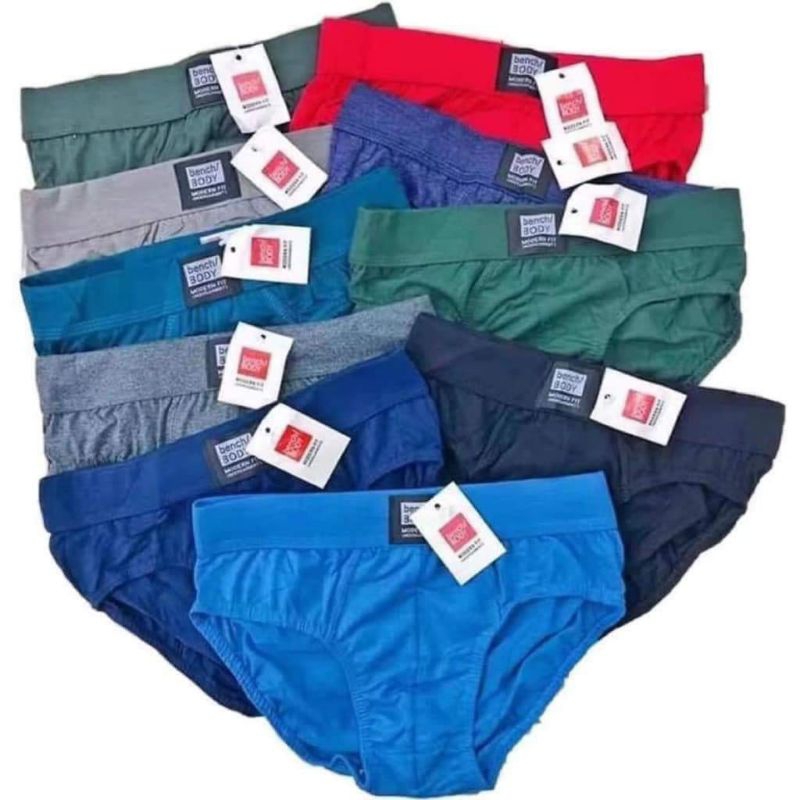 6/12pcs Bench Body Brief for Men Mall Quality | Shopee Philippines