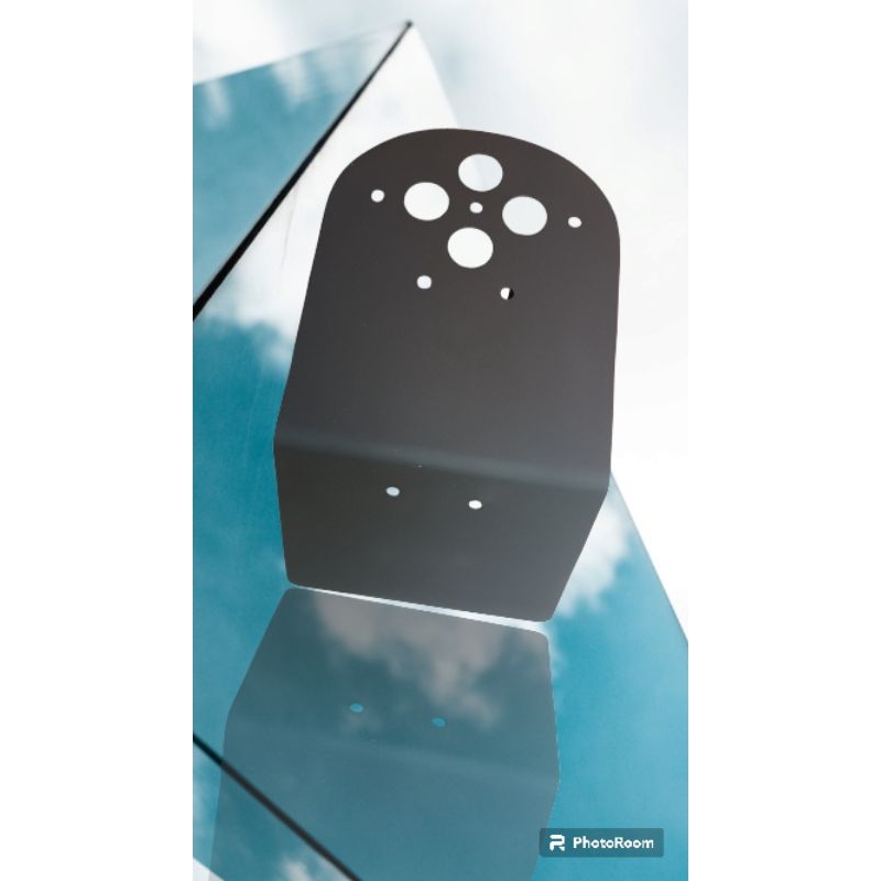 Skidplate skid plate for cafe racer plug and play rusi 250, keeway 152 ...