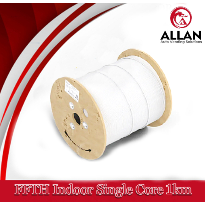 Allan FFTH INDOOR Single Core Optic Cable 1km | Shopee Philippines