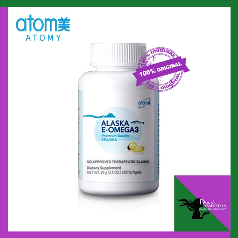 Atomy Alaska E-omega3 (180 Capsules) | Shopee Philippines