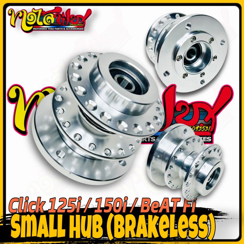 SMALL HUB (FRONT CNC with Bearings) For Wave, Xrm, Raider150, Click ...