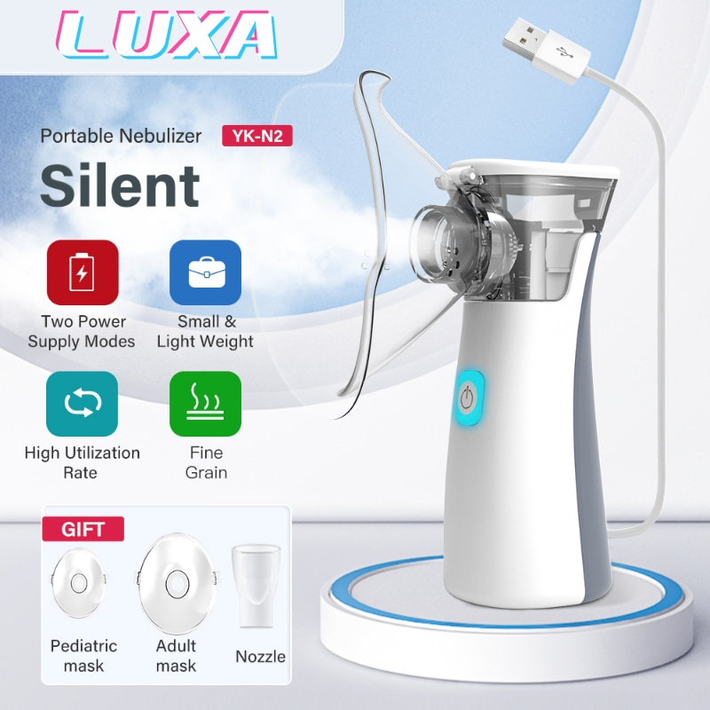 Portable Nebulizer Machine for Asthma for Kids Adult Mini Inhaler ...