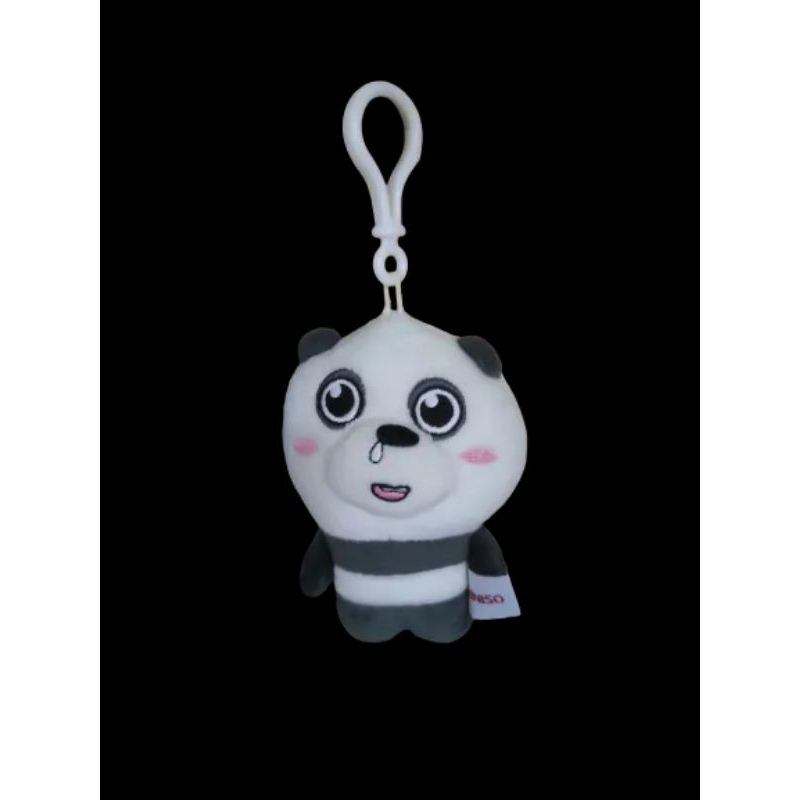 Miniso We Bare Bears Panda Plush Plushie Keychain | Shopee Philippines