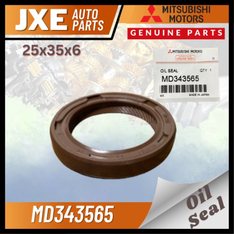 Mitsubishi Oil Seal for L200 Triton Strada, 4D56 (MD343565) Genuine ...