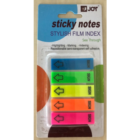 STICKY NOTES Sign Here