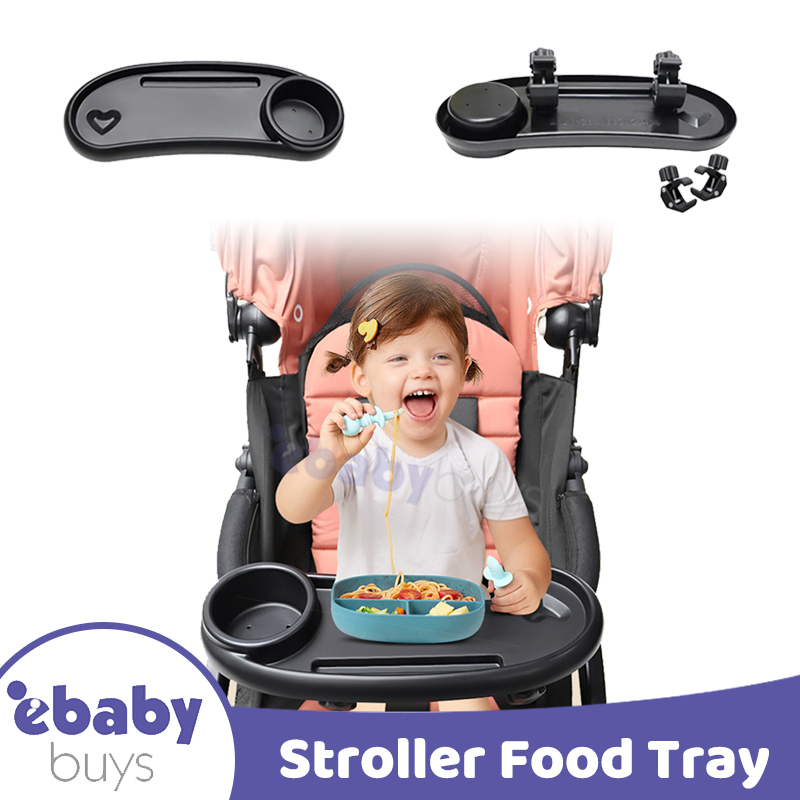 Stroller food tray,Detachable baby stroller tray,Safe and harmless ...