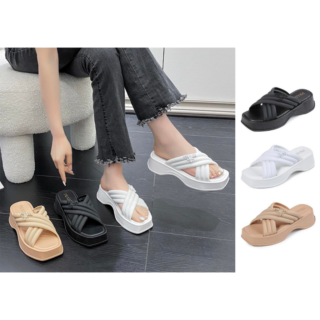 Korean Brand Classic High Slipper for Women (Dual Size 35 to 40 ...