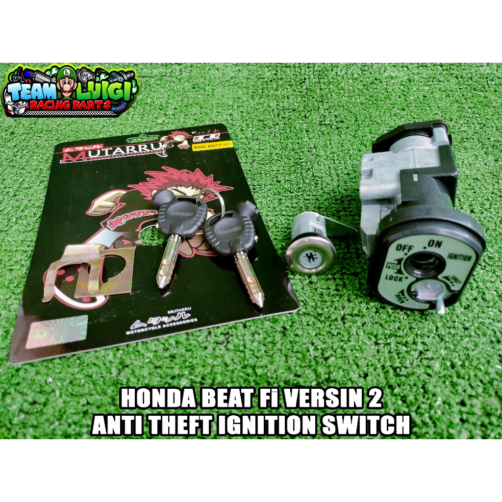 MUTARRU HONDA BEAT Fi VERSION 2 ANTI THEFT IGNITION SWITCH KEY SET ...