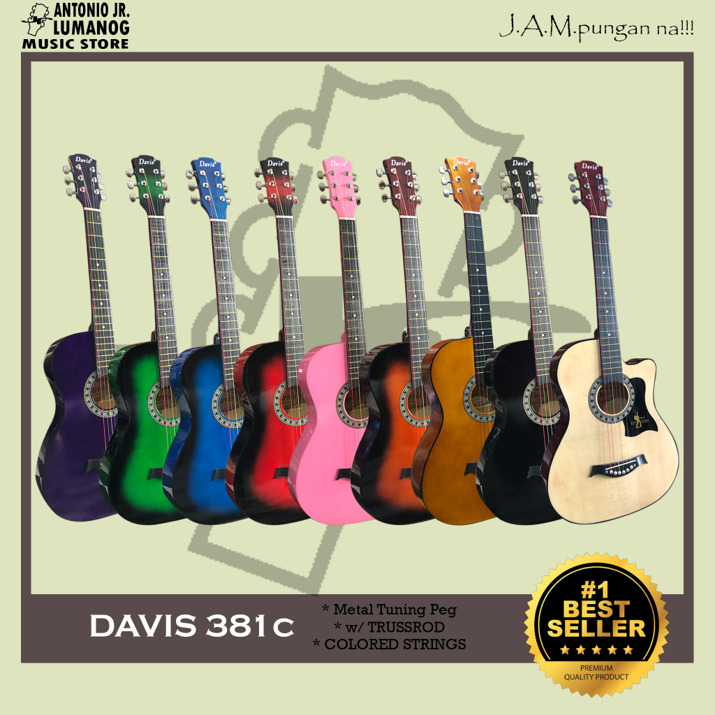 Shop davis guitar for Sale on Shopee Philippines