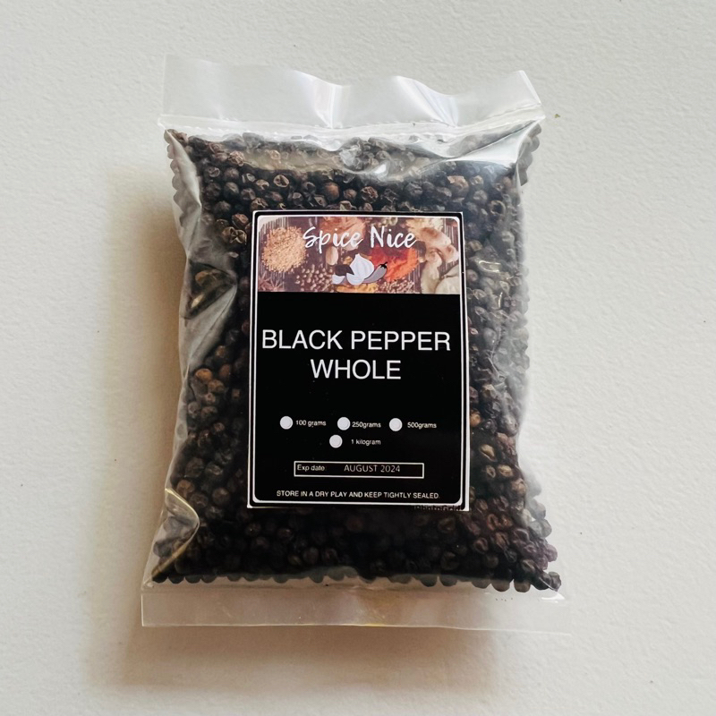 Black Pepper Whole 250g 500g 1kg | Shopee Philippines