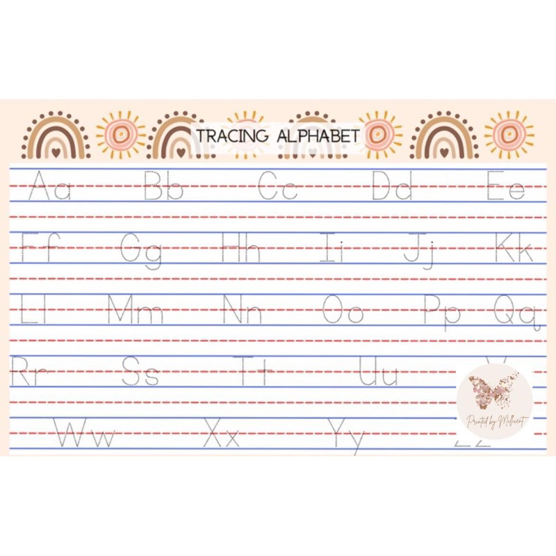 Aesthetic Tracing Pads for Kids | Shopee Philippines