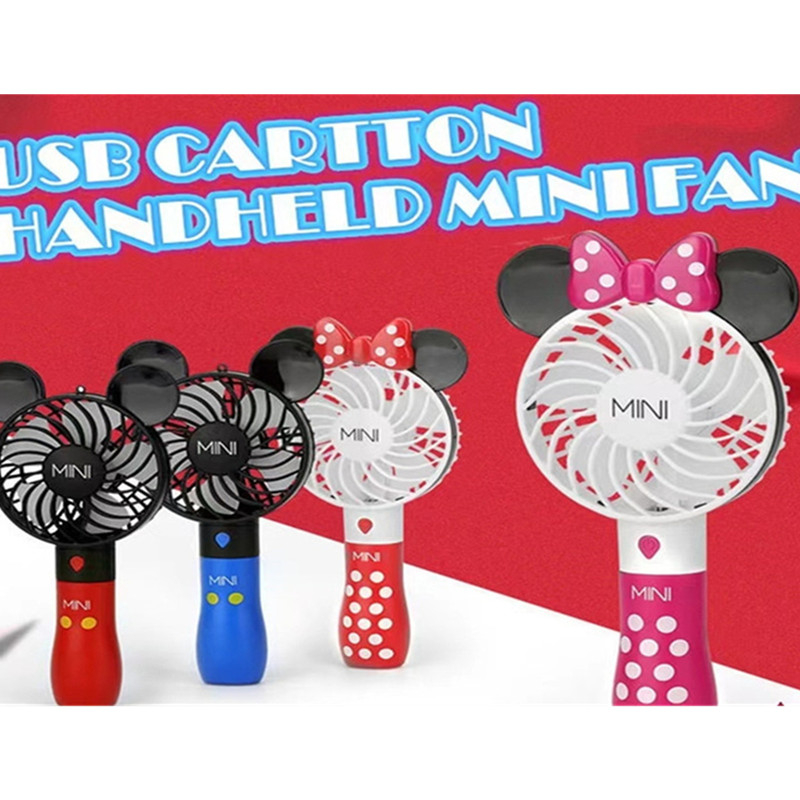 (E5)MINI DISNEY HANDY FANS RECHARGER WITH MICRO USB CABLE | Shopee ...