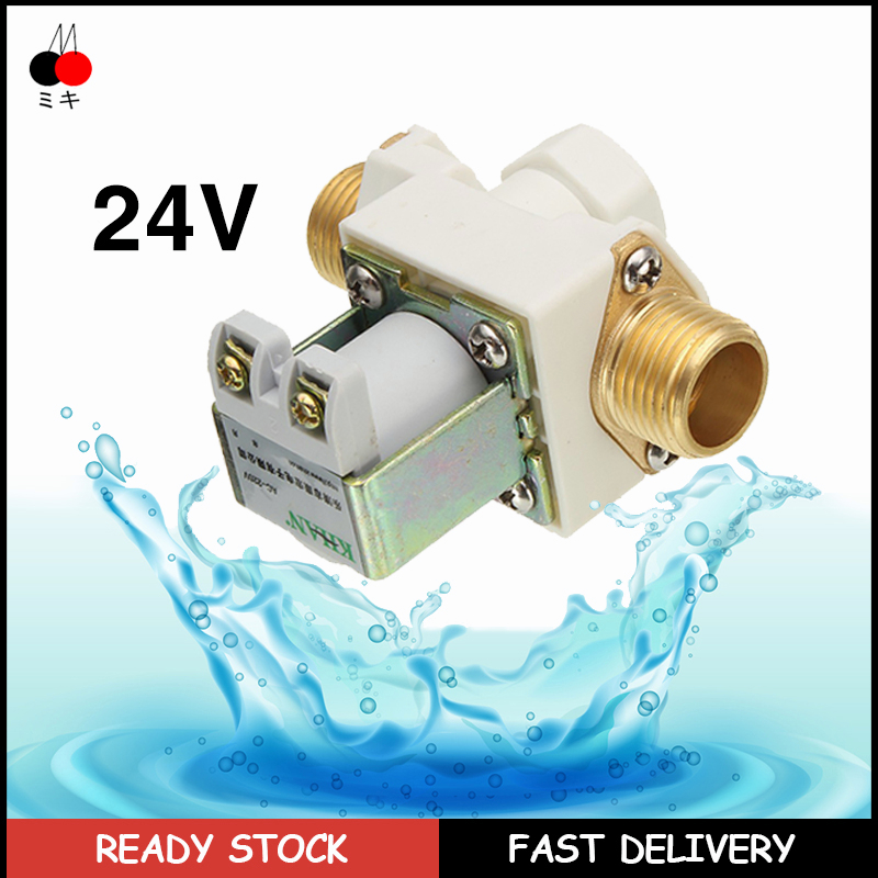 24V 1/2" Upper Water Inlet Solenoid Valve with Non-return Function ...