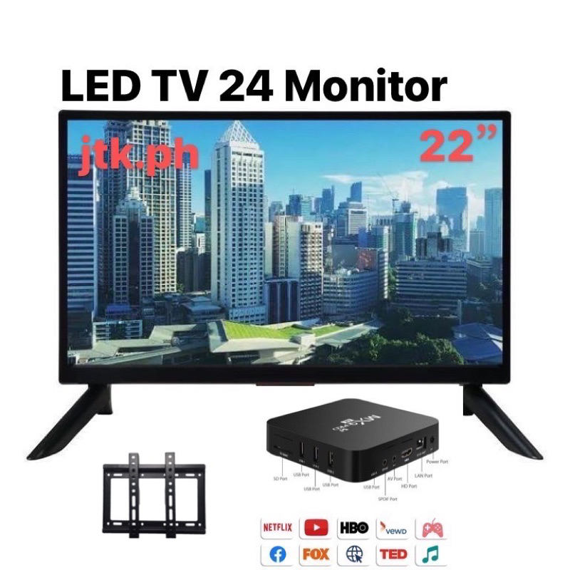 COBY 24”Slim LED TV (screen 22 inches ) | Shopee Philippines