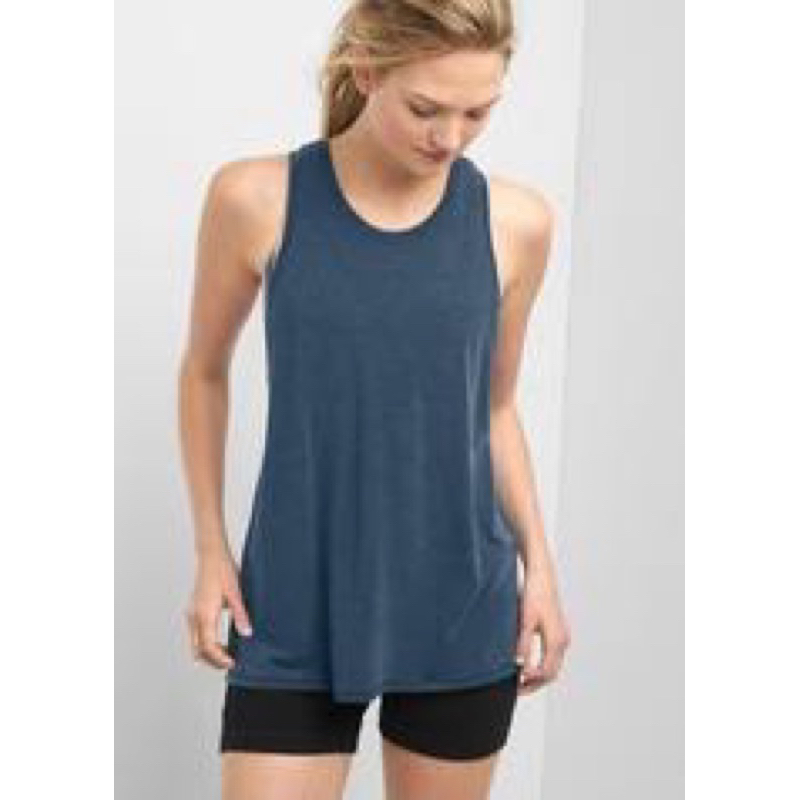 GapFit Breathe Twist Ribbon Back Tank Top | Shopee Philippines