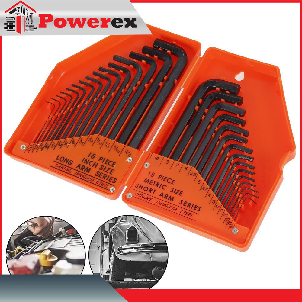 30pcs Inner Hexagon Wrench Hexagon Set | Shopee Philippines