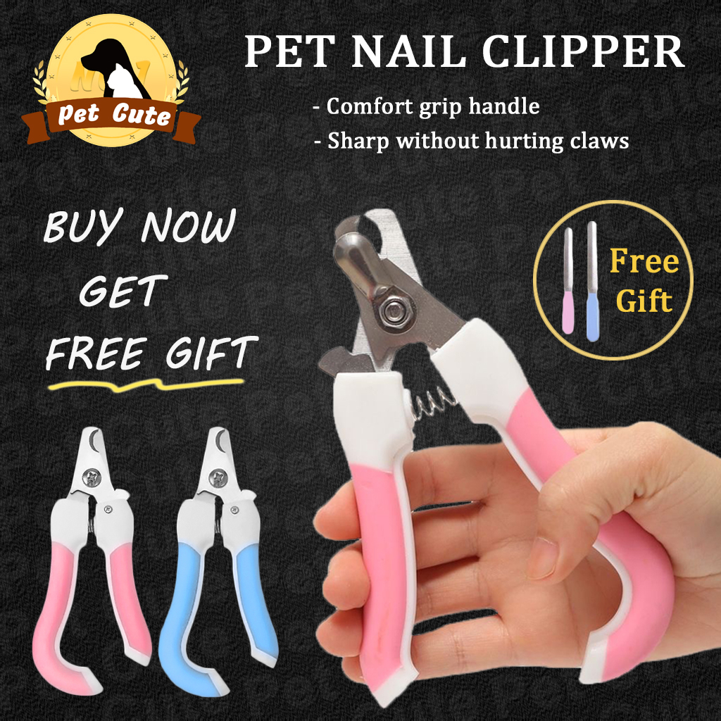 Pet nail Clippers Dog Cat Nail Cutter Pet Grooming Tools With Nail File ...