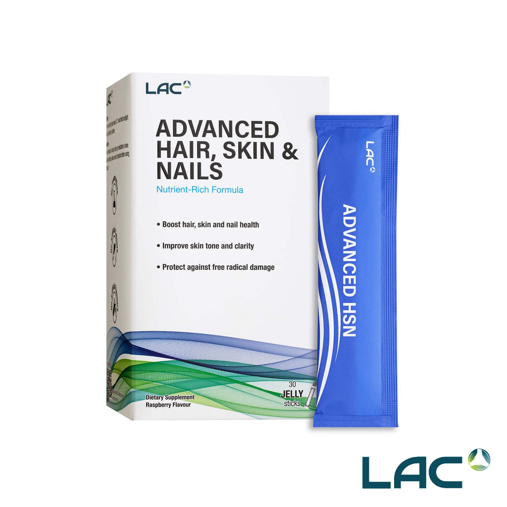 LAC Advanced Hair Skin Nails (15g x 30 Sticks) - For Hair Growth ...
