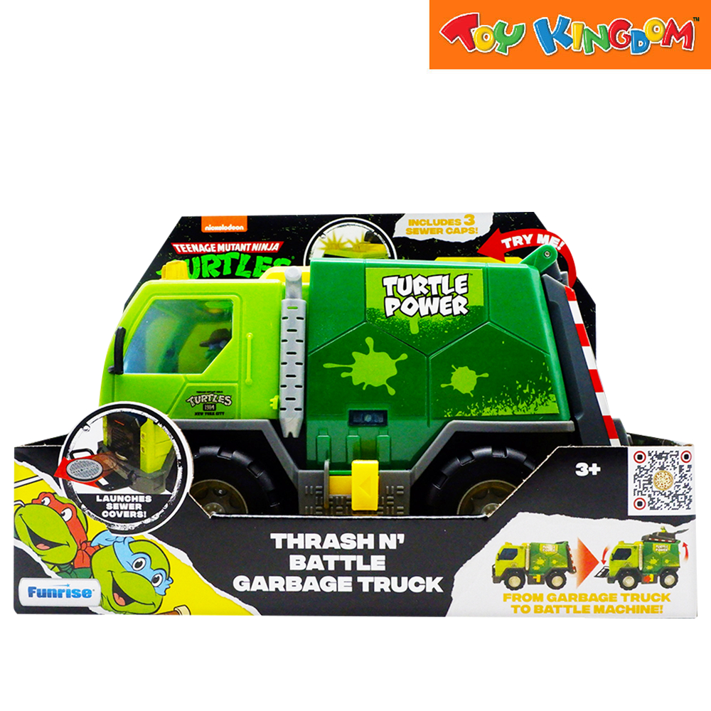 Teenage Mutant Ninja Turtles Trash n Battle Garbage Truck Action ...
