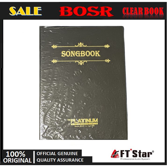 SONG BOOK / CLEAR BOOK ONLY FOR PLATINUM | Shopee Philippines