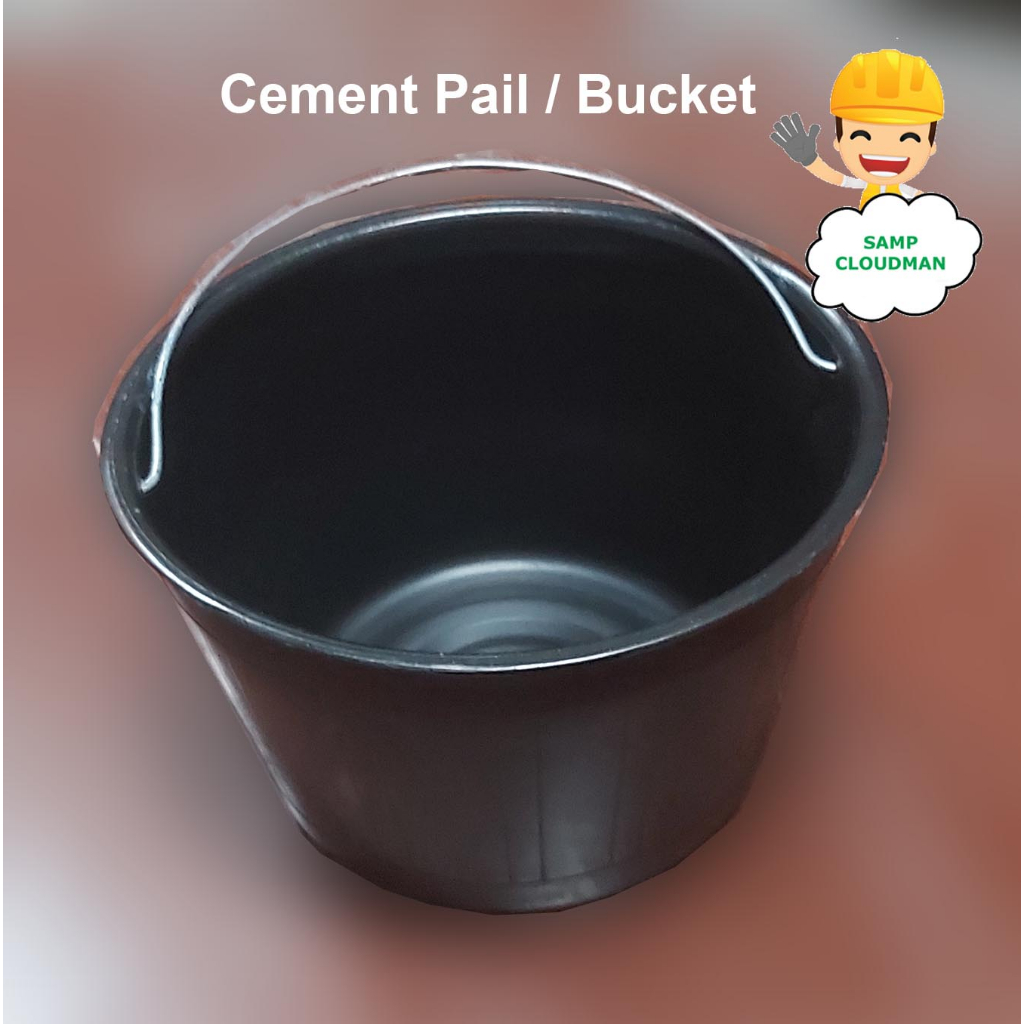 Cement Pail / Bucket Timba PVC Construction Good Quality Pails Water ...