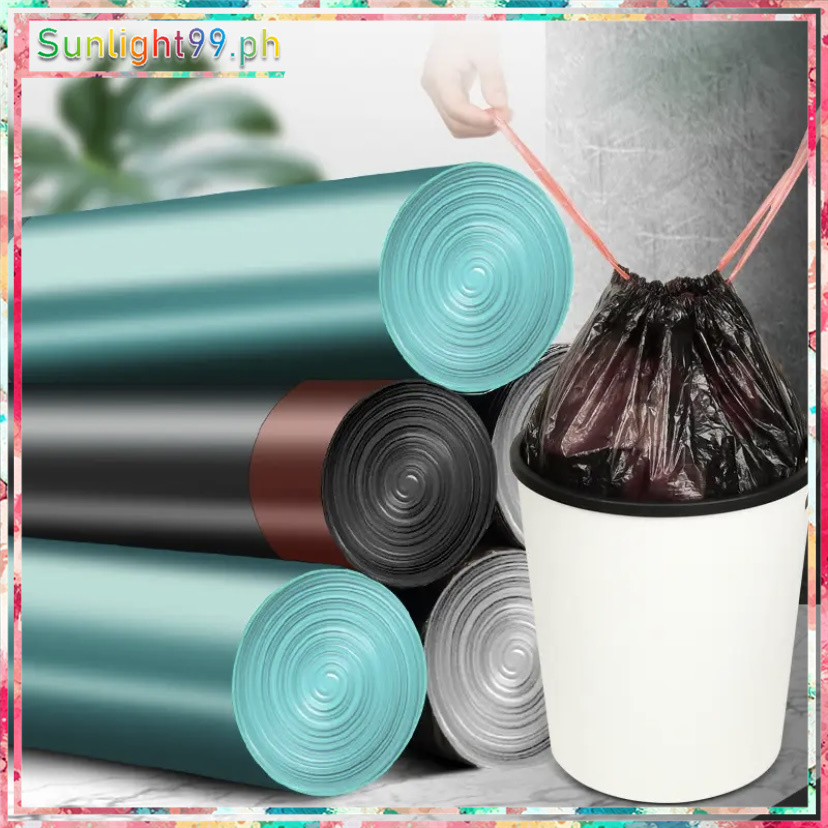 75pcs/5 Rolls Quality trash bag,garbage bag,storage bag,lift rope ...