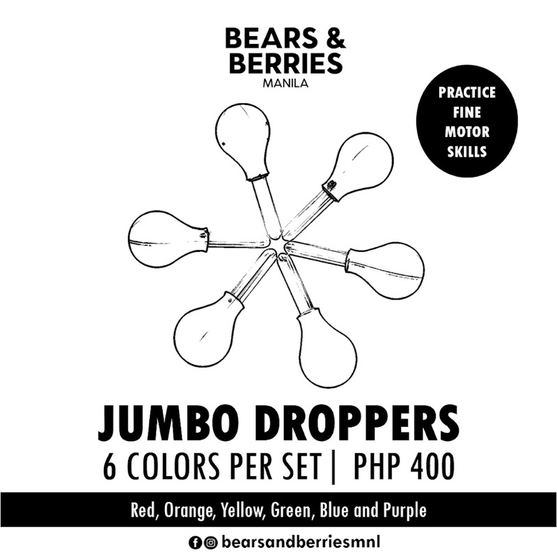 Jumbo Dropper (Sensory Play, Montessori, Pretend Play, Practical Life ...