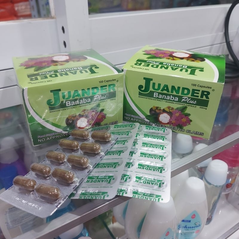 Juander Banaba Plus Capsule (Per Box) | Shopee Philippines