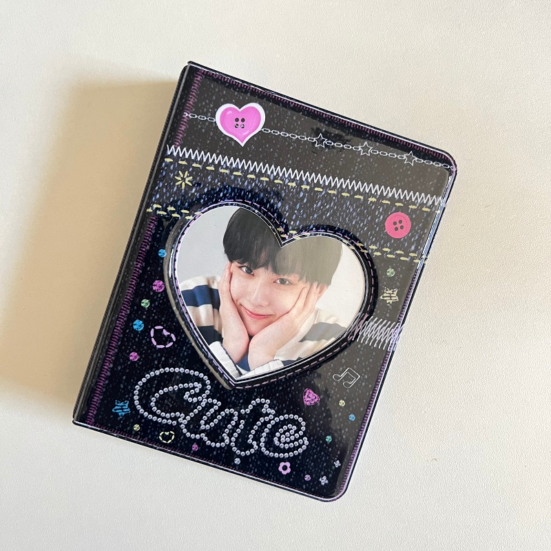 y2k style photo album/denim lomo storage book/retro style card book ...