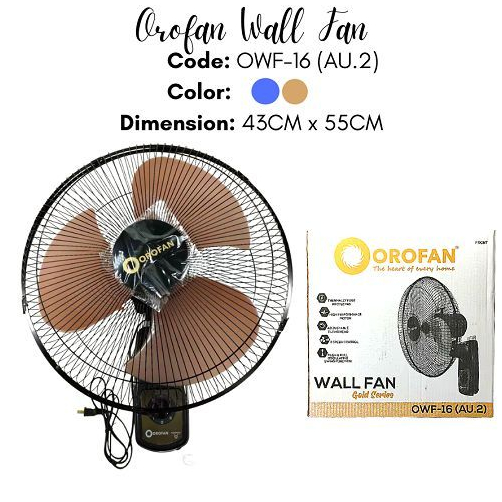 OWF 16 AU.2 WALL FAN / OROFAN WALL FAN / HEAVY DUTY WALL FAN/ ELECTEIC ...