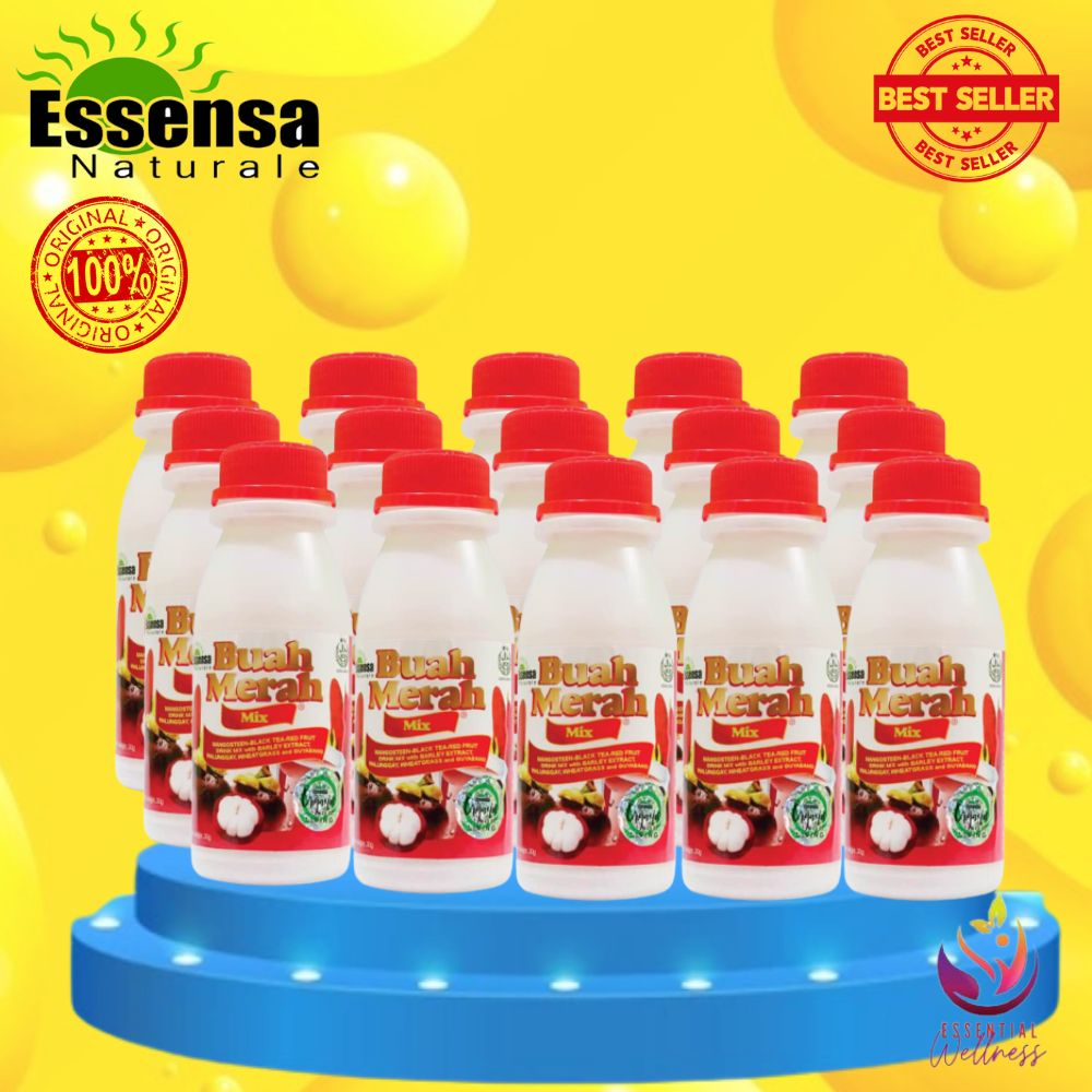 [15 BOTTLES] Original Buah Merah Mix by Essensa Naturale | Shopee ...