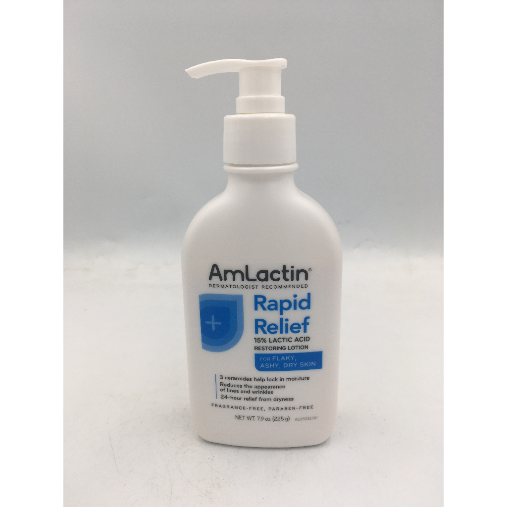 AmLactin Daily 12% Lactic Acid Moisturizing Lotion / Rapid Relief 15% ...